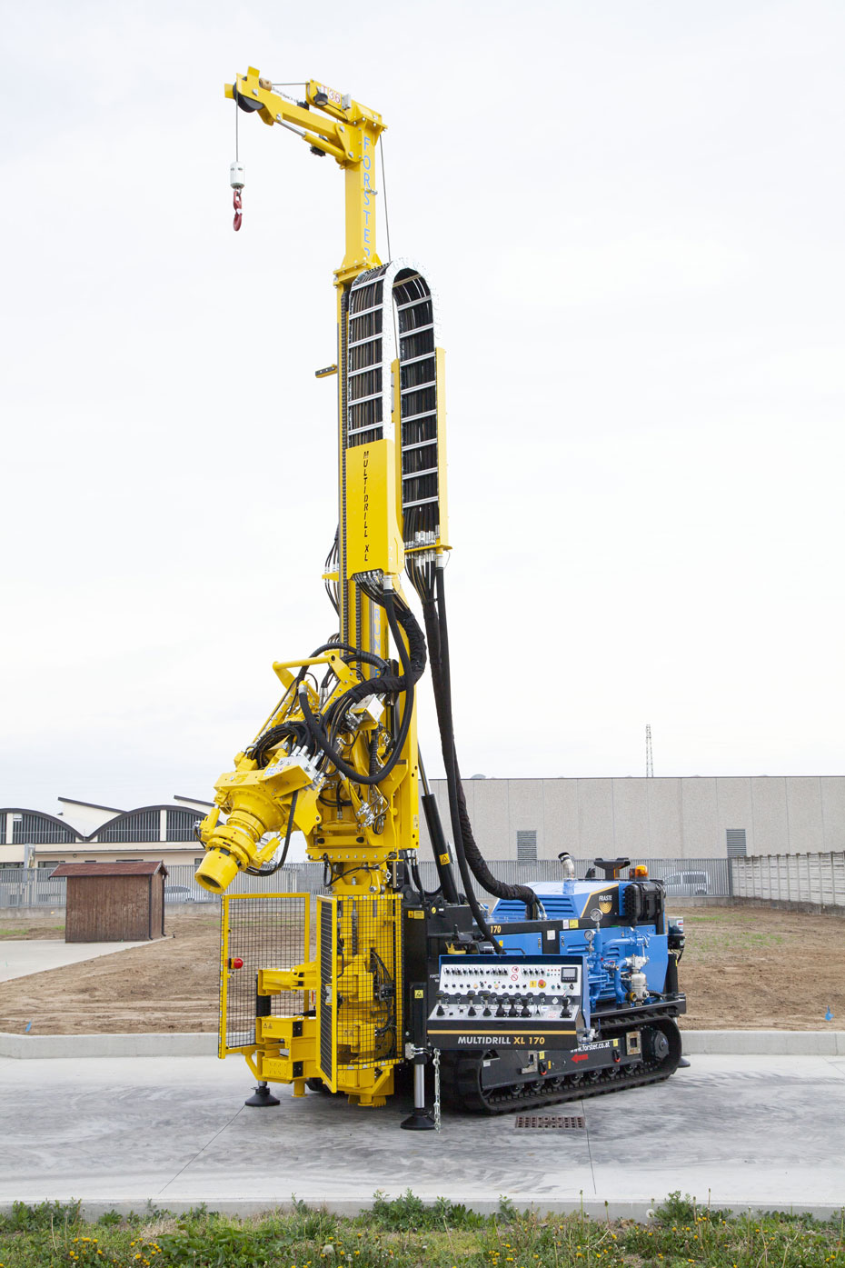 Fraste MULTIDRILL XL DR (DOUBLE ROTARY) - drill rig for geothermal ...