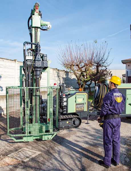 Produits - Fraste Spa - mobile drilling rigs and truck mounted.