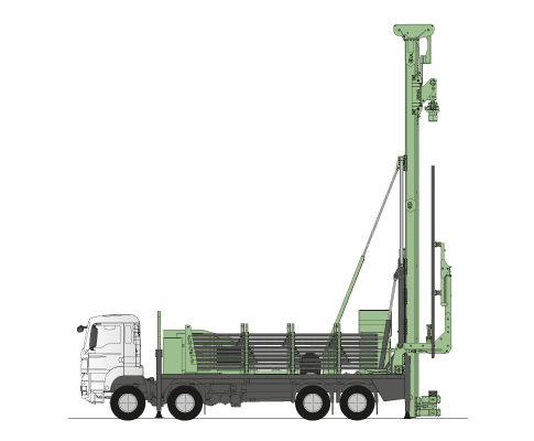 Mineral Exploration - Fraste Spa - mobile drilling rigs and truck mounted.
